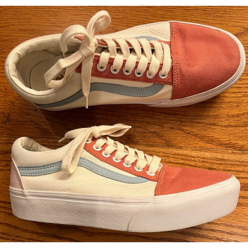Vans Color-Block Platform Sneaker - Gem